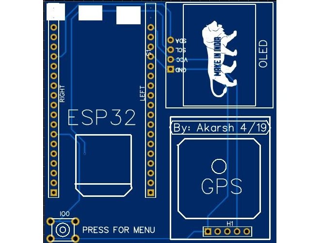 ESP32 Dev Board with GPS and OLED Display - Hackster.io