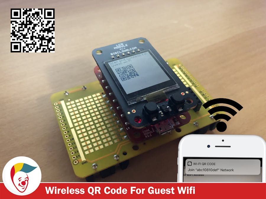 Wireless QR Code for Guest WiFi - Hackster.io