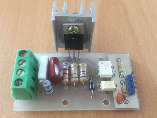 How to Build an Isolated Digital AC Dimmer Using Arduino - Hackster.io