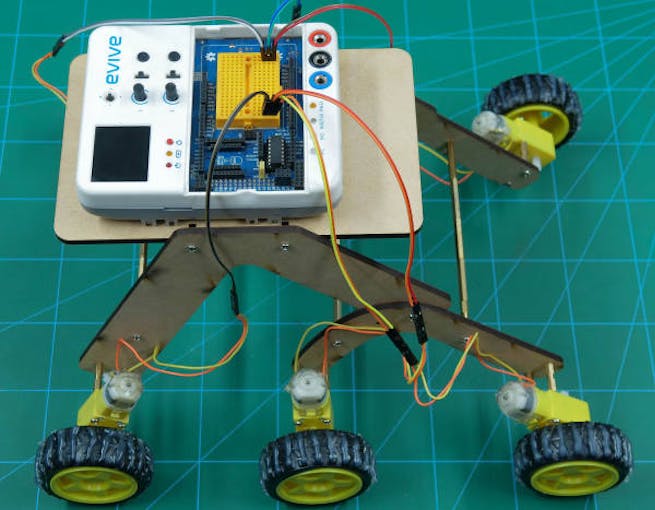 Mars Rover: Smartphone Controlled Stair Climbing Robot Us... - Arduino ...