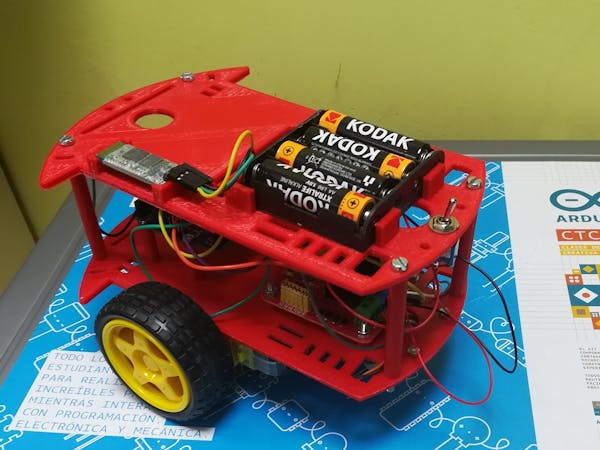 Coche Radiocontrolado Por Bluetooth Arduino Project Hub 