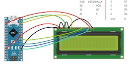 Using 16x2 Lcd With Arduino Hackster Io Vrogue