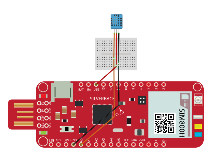 Integrate Surilli GSM with DHT11 Using Tera Term - Hackster.io
