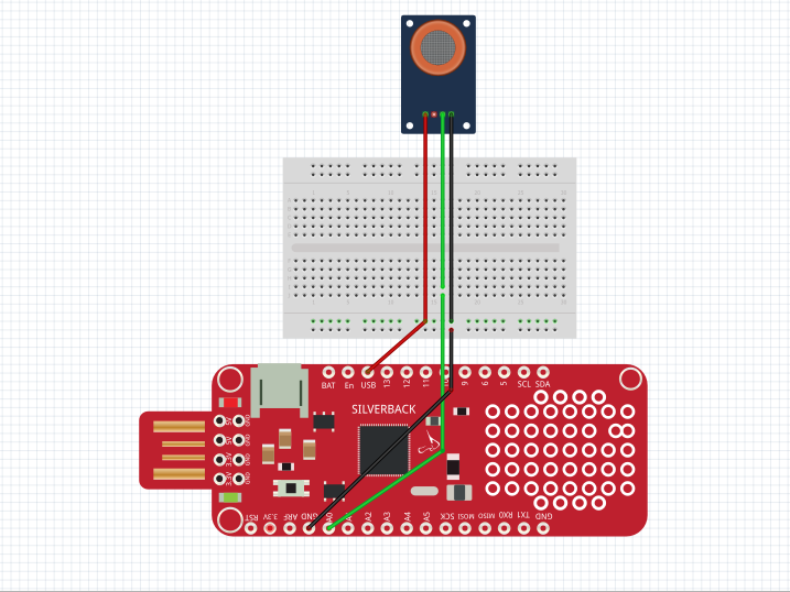 Integrate Surilli Basic M0 with MQ135 Gas Sensor Module - Hackster.io