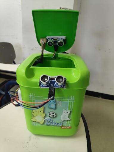 Smart Trash Bin Automation Arduino Project Hub