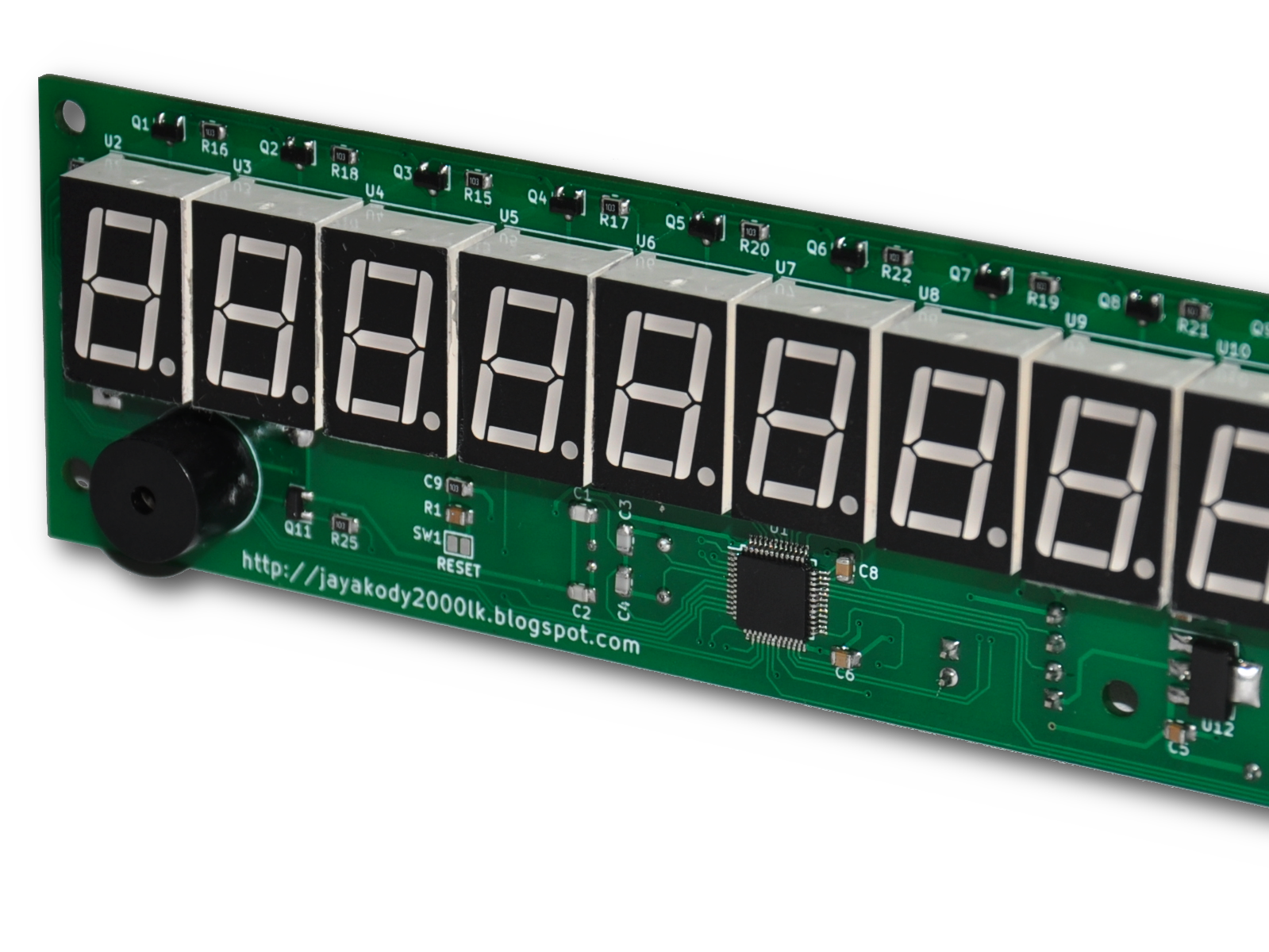 USB 7-Segment Display Module - Hackster.io