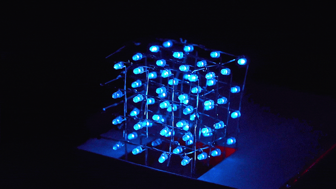 How To Make A 4x4x4 Led Cube With Leftover Leds Arduino Project Hub