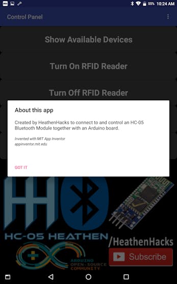 Pseudo Two-Factor Authentication Using HC-05, RFID + Relay! - Hackster.io