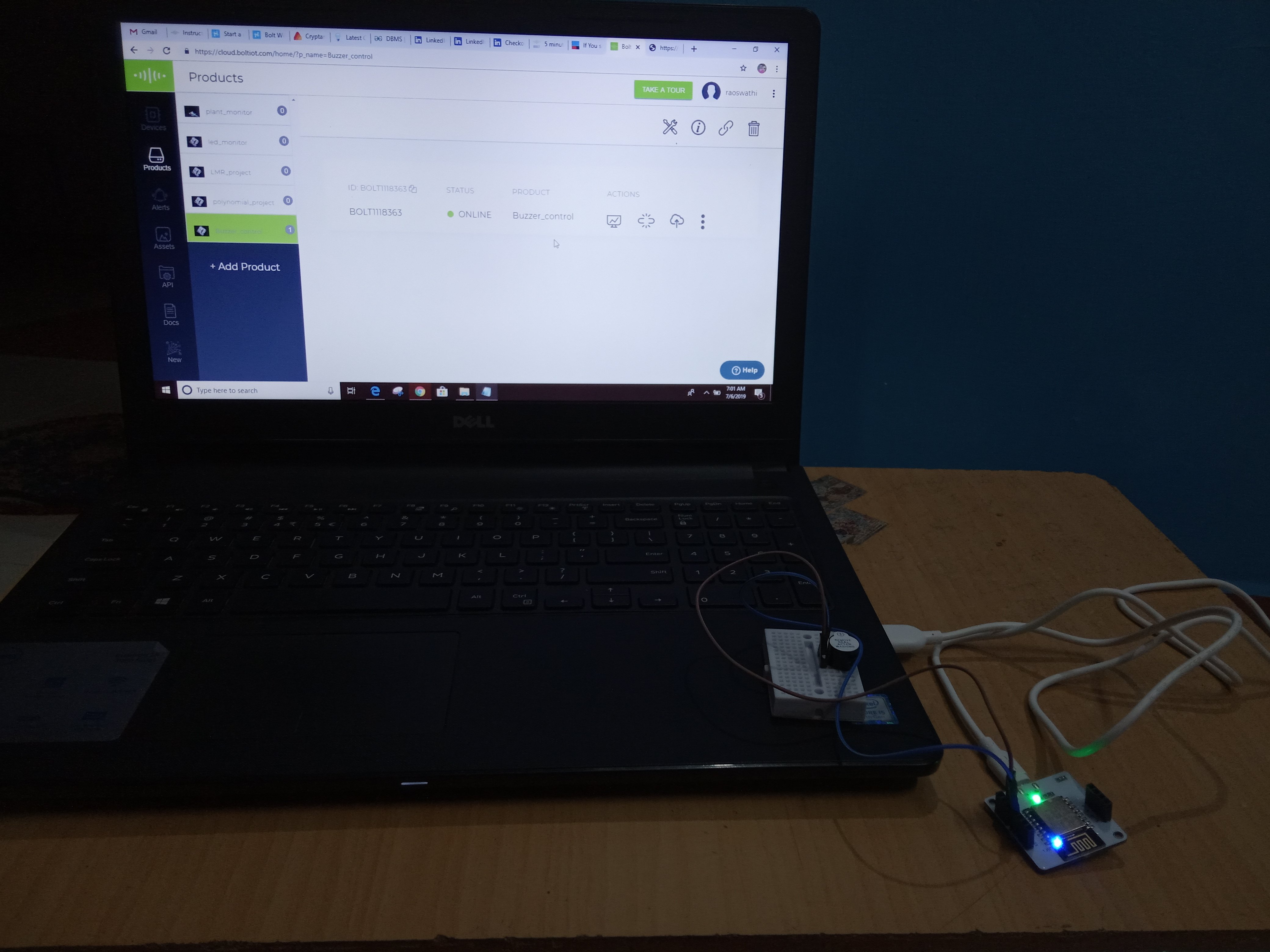 Controlling a Buzzer Using Google Assistant - Hackster.io