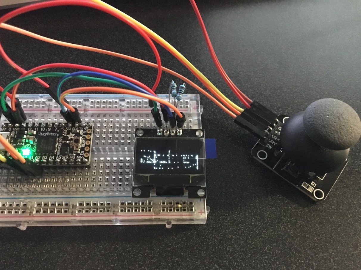 ItsyBitsy JoyDraw - Hackster.io