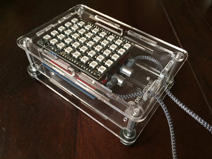 Rgb Matrix Audio Visualizer With Arduino Arduino Project Hub