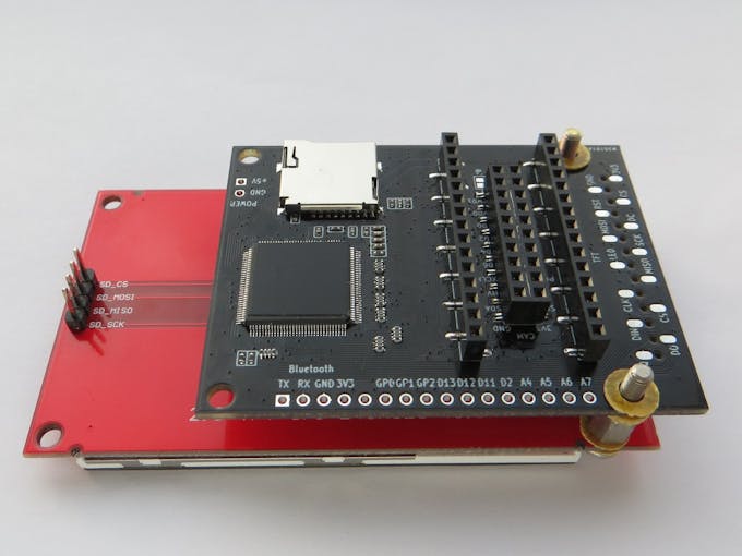 Tft Shield For Arduino Nano Start Arduino Project Hub
