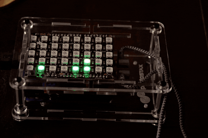 Rgb Matrix Audio Visualizer With Arduino Arduino Project Hub