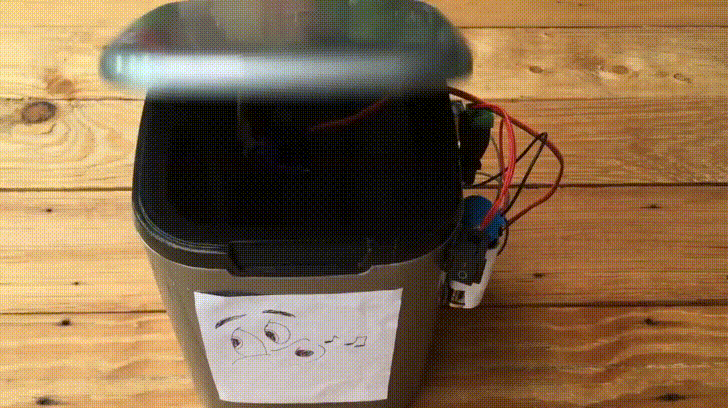 Smart Dustbin - Whistle Controlled Dustbin - Hackster.io