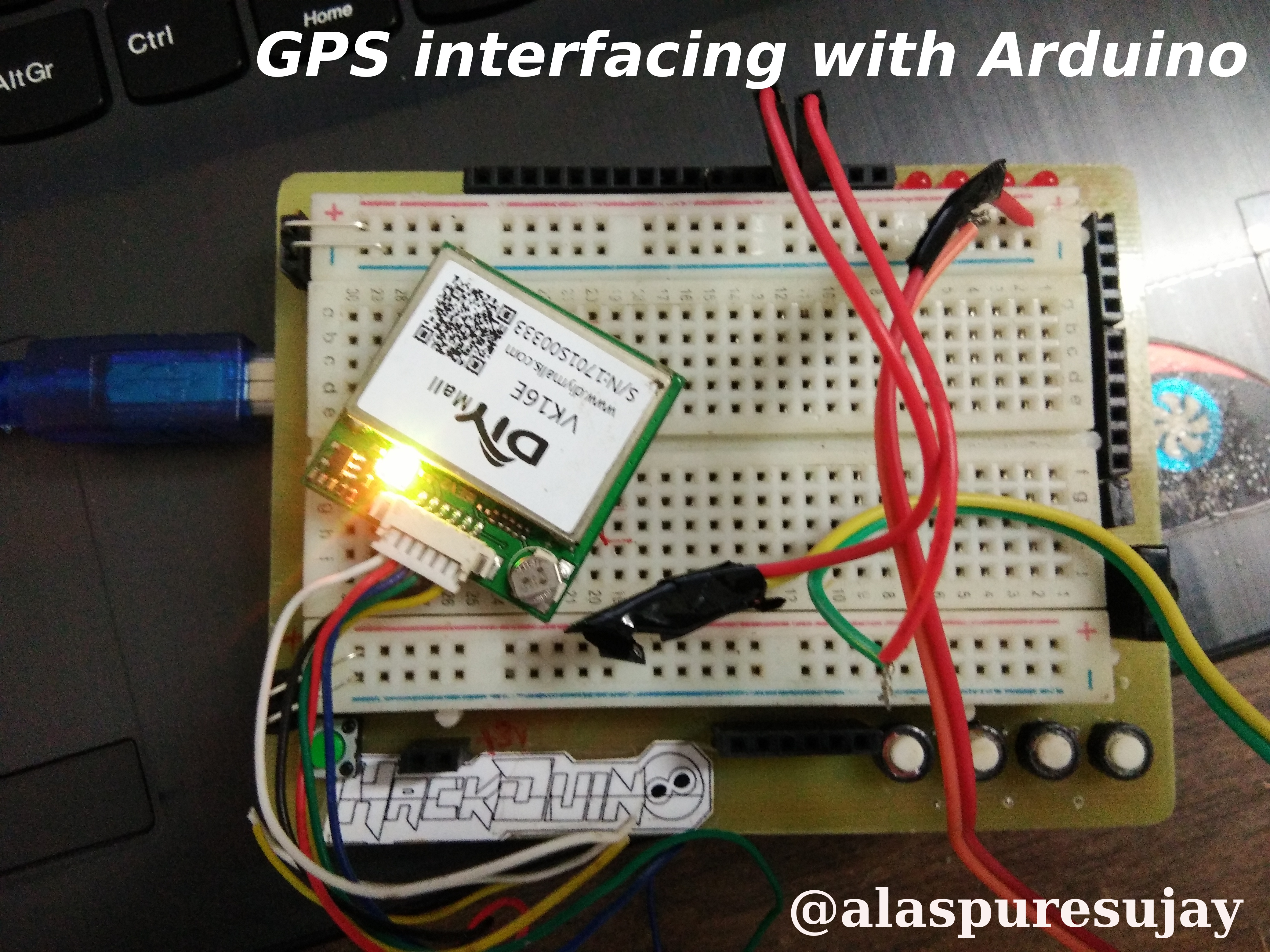 Connecting VK16E GPS with Arduino UNO - Hackster.io