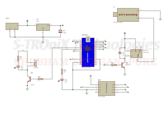 How To Make A Safe Locker With Rfid Lock Arduino Project Hub