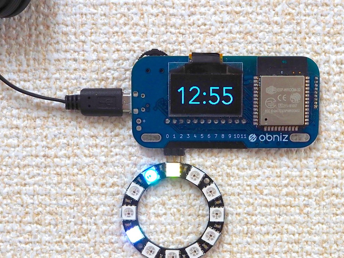 Full Color LED WS2812B Clock - Hackster.io