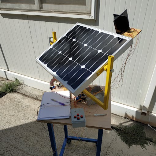 Solar Tracker 35W with DC Motors - Arduino Project Hub