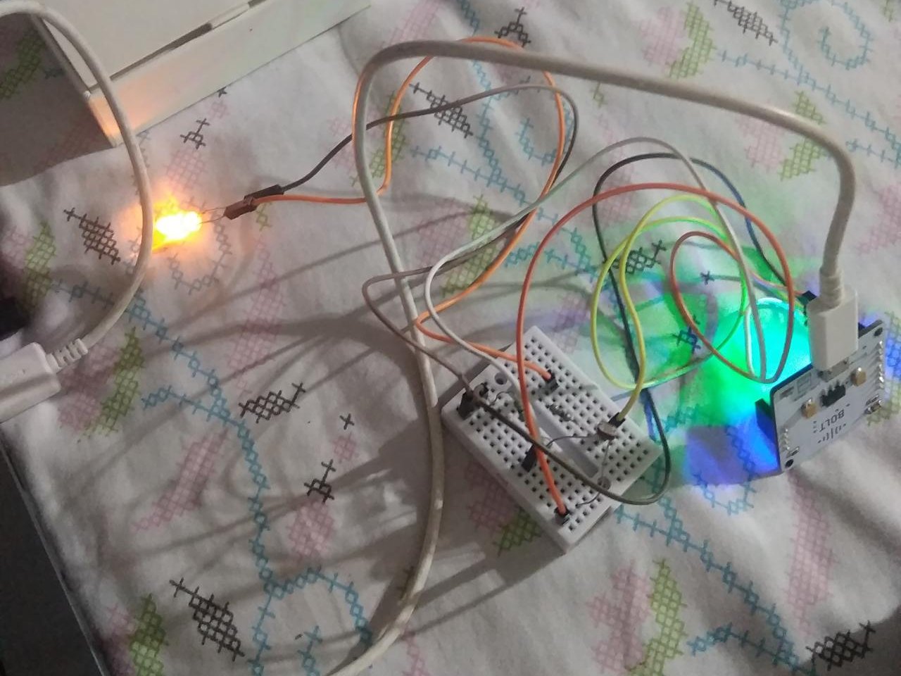 Automated Room Lighting with Google Assistant Using Bolt - Hackster.io