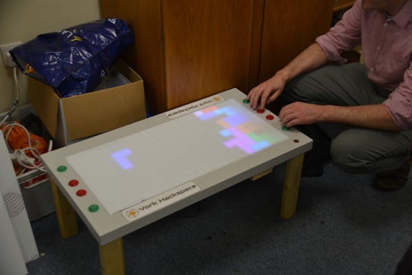 Keep Your Company Entertained With a Tetris Coffee Table - Hackster.io