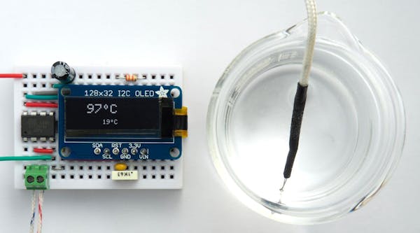 How to Make a Tiny Thermocouple Thermometer with an ATtiny85 - Hackster.io