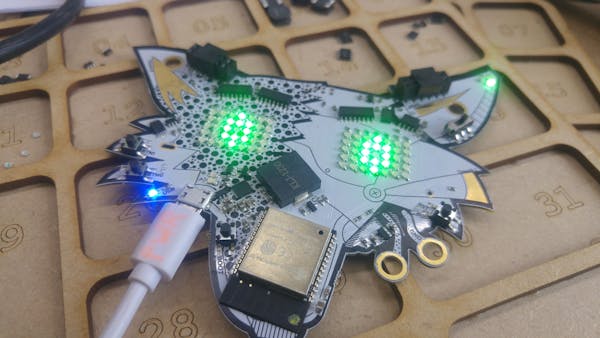 Ph0xx Is an ESP32 Badge That Can Be Turned into a Robot - Hackster.io