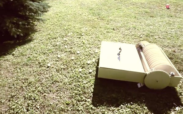 Golf Ball Collecting Robot Runs On An Orange Pi And Arduino