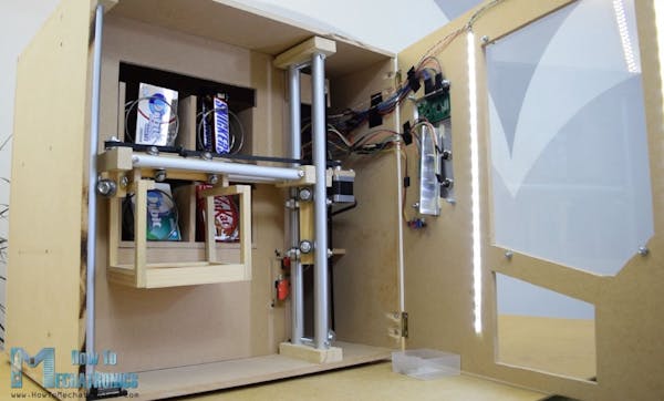 DIY Vending Machine Is a Masterpiece of Manual Tool Use - Hackster.io
