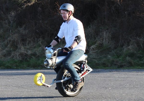 One Man’s Epic Quest to Build a Powerful Motorized Electric Unicycle ...