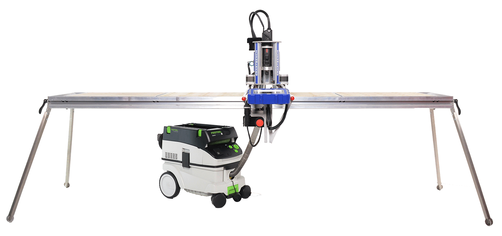 The Semi-Portable SmartBench CNC Router Cuts a Full Sheet, Assembles in ...