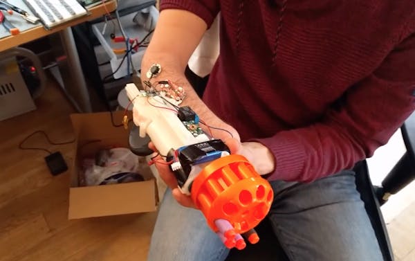 Bionic Nerf Gun Comes Closer to What Sci-Fi Promised Us - Hackster.io