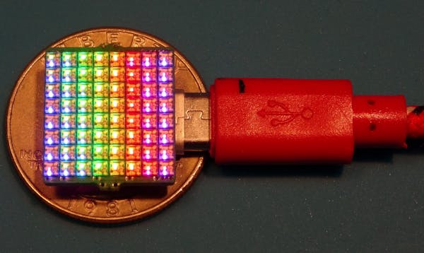 Build an Ultra Tiny Smart RGB LED Display Matrix with the SAM D21 ...