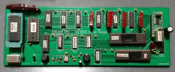 Retro Computing Makes a Comeback with the CSCvon8 8-Bit TTL CPU - Hackster.io