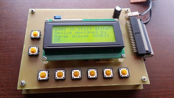 This 6502 Retro Controller Board Is Like a ’70s Arduino - Hackster.io
