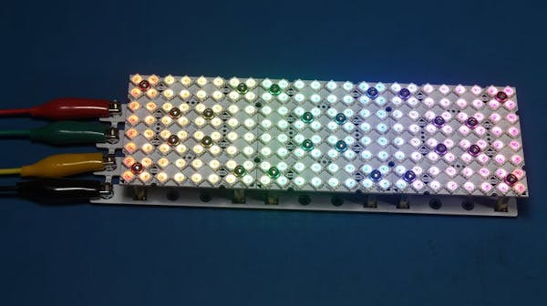 ULTiM8x8: An Expandable, Solderless RGB LED Panel System - Hackster.io