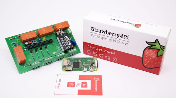 Develop IoT Projects with the Raspberry Pi Zero W and Strawberry4Pi Baseboard - Hackster.io