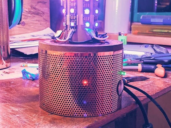 This Digital Lava Lamp Has Tons of Mesmerizing LED Lighting Effects - Hackster.io