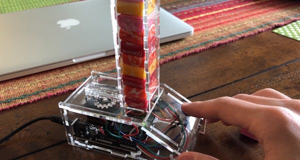 An Arduino-Controlled Starburst Candy Dispenser - Hackster.io
