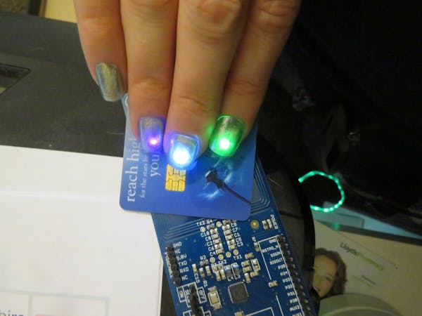 How to Embed NFC Chips into Your Acrylic Fingernails for Unlocking Your ...