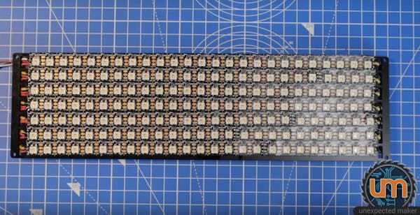 “Unexpected” LED Matrix Display - Hackster.io