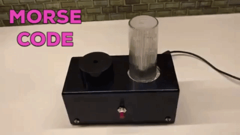 A Tiny Internet Morse Code Clock - Hackster.io