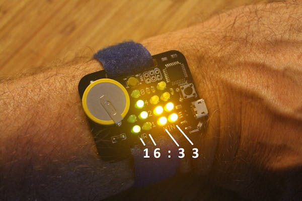 Back to Basics, with a Binary Watch? - Hackster.io