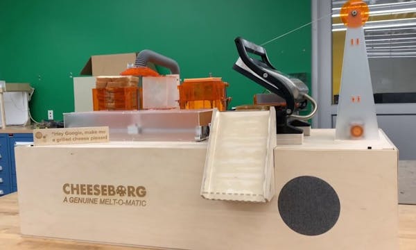 Cheeseborg: The Grilled Cheese Making Robot - Hackster.io