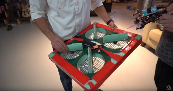 Peter Sripol Builds a Drone-Proof Battle Drone - Hackster.io