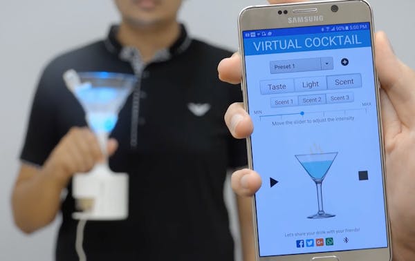 Vocktail Lets You Mix Virtual Cocktails - Hackster.io