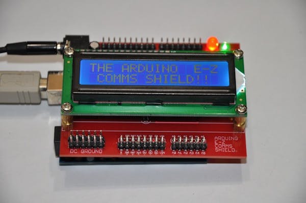Add Speech and Text with the Arduino E-Z COMMS Shield - Hackster.io