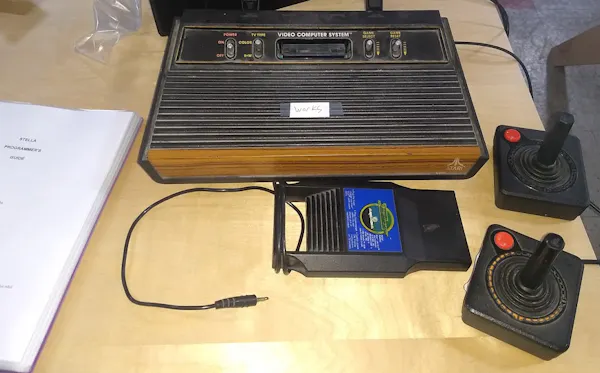 Program an Atari 2600 with DOS and a Sound Card - Hackster.io