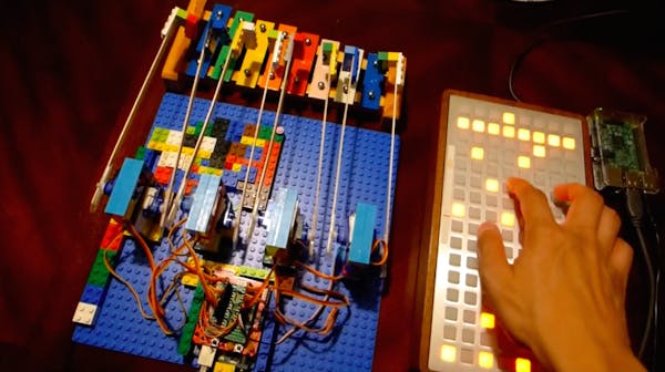 Raspberry Pi Arduino A Monome And Lego Combine To Make The “monomepi 2351