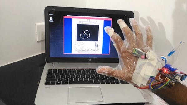 Gesture Based Computer Control With Arduino 
