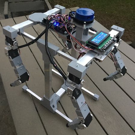Developing From Scratch: Building the RAP Autonomous Quadruped Robot - Hackster.io
